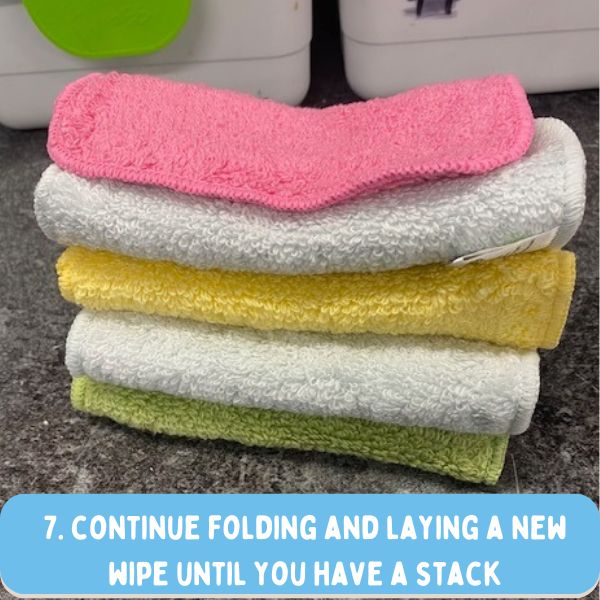 How to Fold Cloth Wipes to Make Them Pop Up | Cheeky Wipes