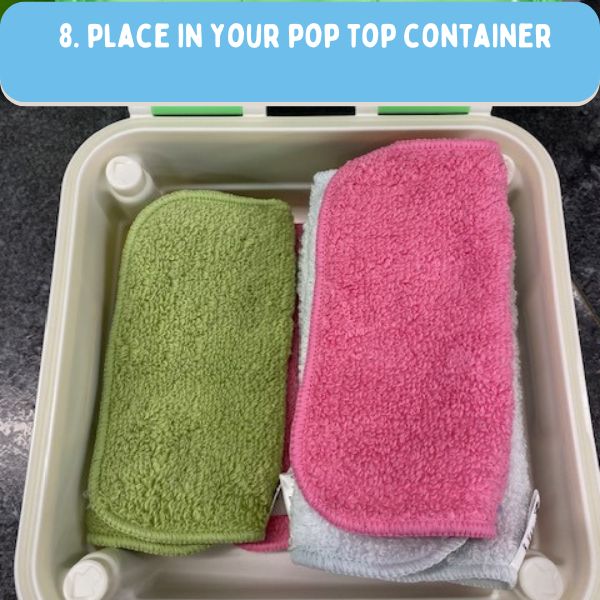How to Fold Cloth Wipes to Make Them Pop Up | Cheeky Wipes