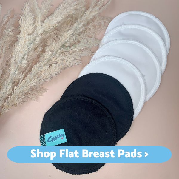 How to Use Reusable Breast Pads | Cheeky Wipes