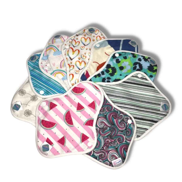 Reusable Cotton Sanitary Pads | Cheeky Wipes