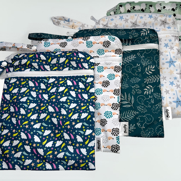 Reusable Wet Bags | Small, Medium & Large | Cheeky Wipes