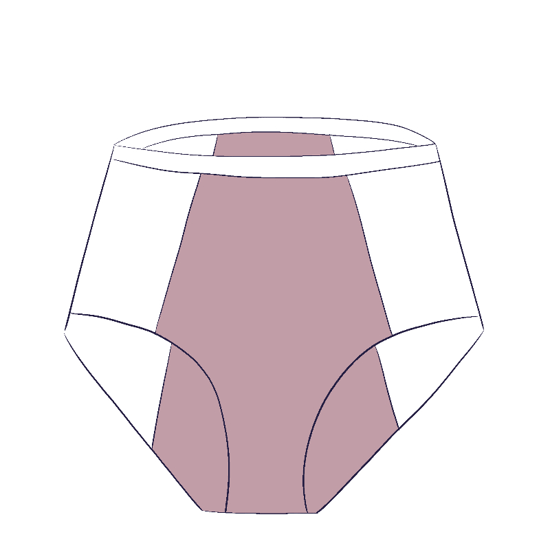 High-Waisted Modal Period Pants | Cheeky Wipes