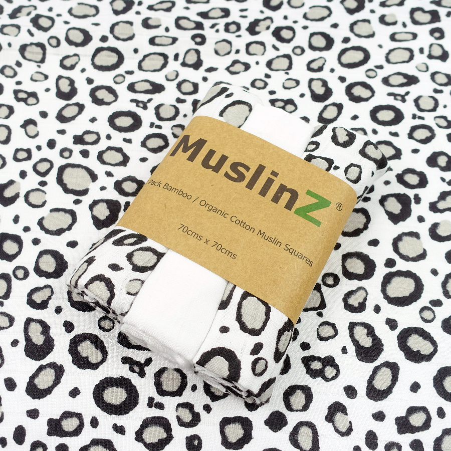 Large Bamboo/ Cotton Muslin Squares | Muslinz | Cheeky Wipes