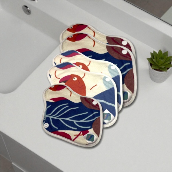 Reusable Cotton Heavy Flow Pads | Cheeky Wipes